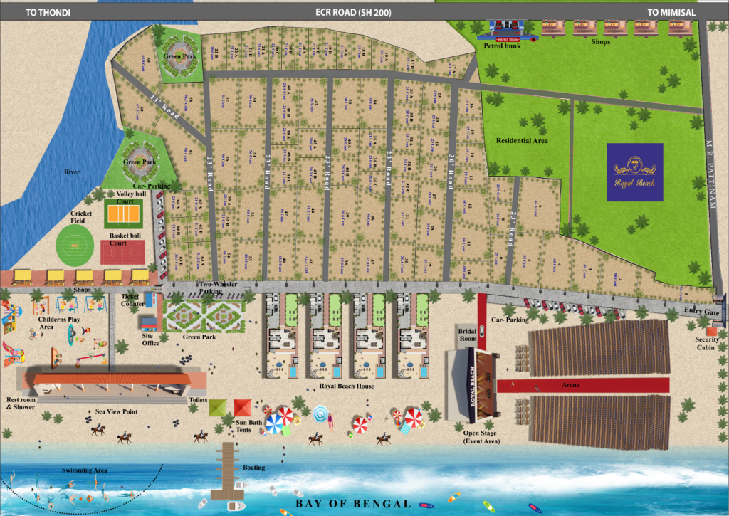 Layout - Royal Beach